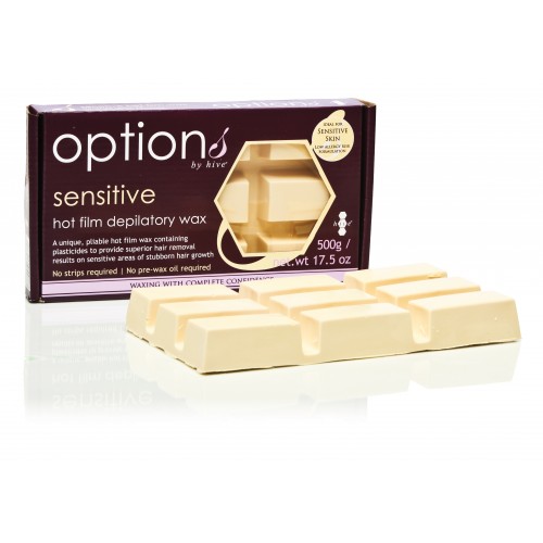 Sensitive ''Hot Film'' Wax Block 500g -BeautyExpression.co.uk