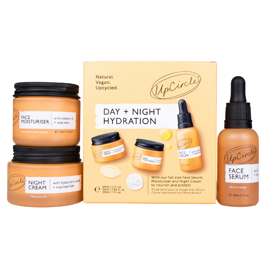 UpCircle Natural Vegan Day and Night Face Hydration Set | Luxury Beauty ...