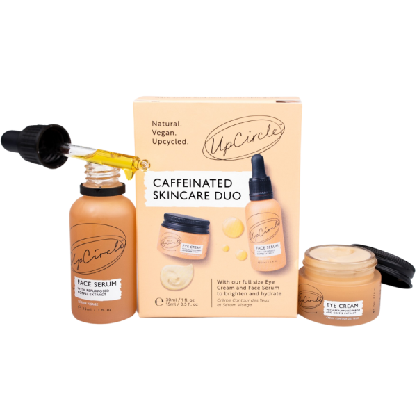 UpCircle Skin Brightening and Hydrating Set - Caffeinated Skincare Duo ...