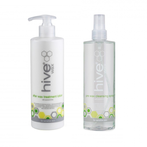 Hive of Beauty Tea Tree Pre and After Wax Treatment Set | Luxury Beauty ...